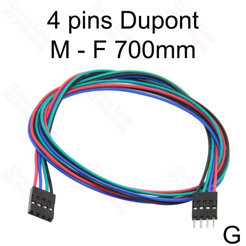 Stepper Motor Cable Male to Female extension Dupont Wire – 3D Printing ...