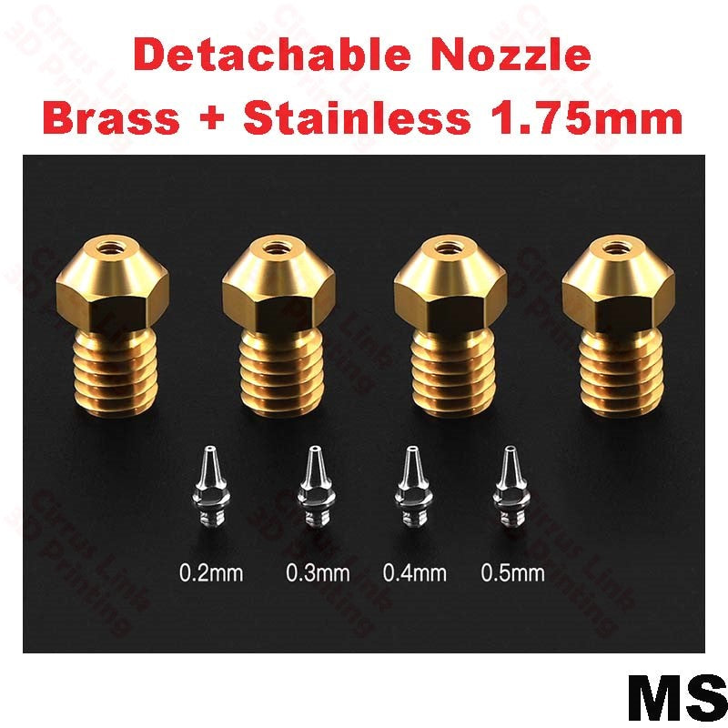 Nozzle Detachable Airbrush M6 threaded nozzle – 3D Printing Perth ...