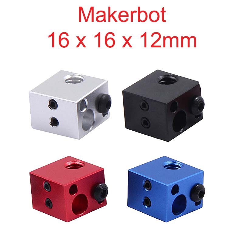 Heating Block for Makerbot (16X16X12) mm - 3D Print Part | Filament ...