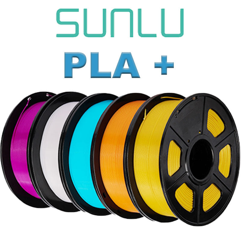 SUNLU PLA + (PLUS) Standard Colour 1.75mm 3D Printing Filament – 3D ...